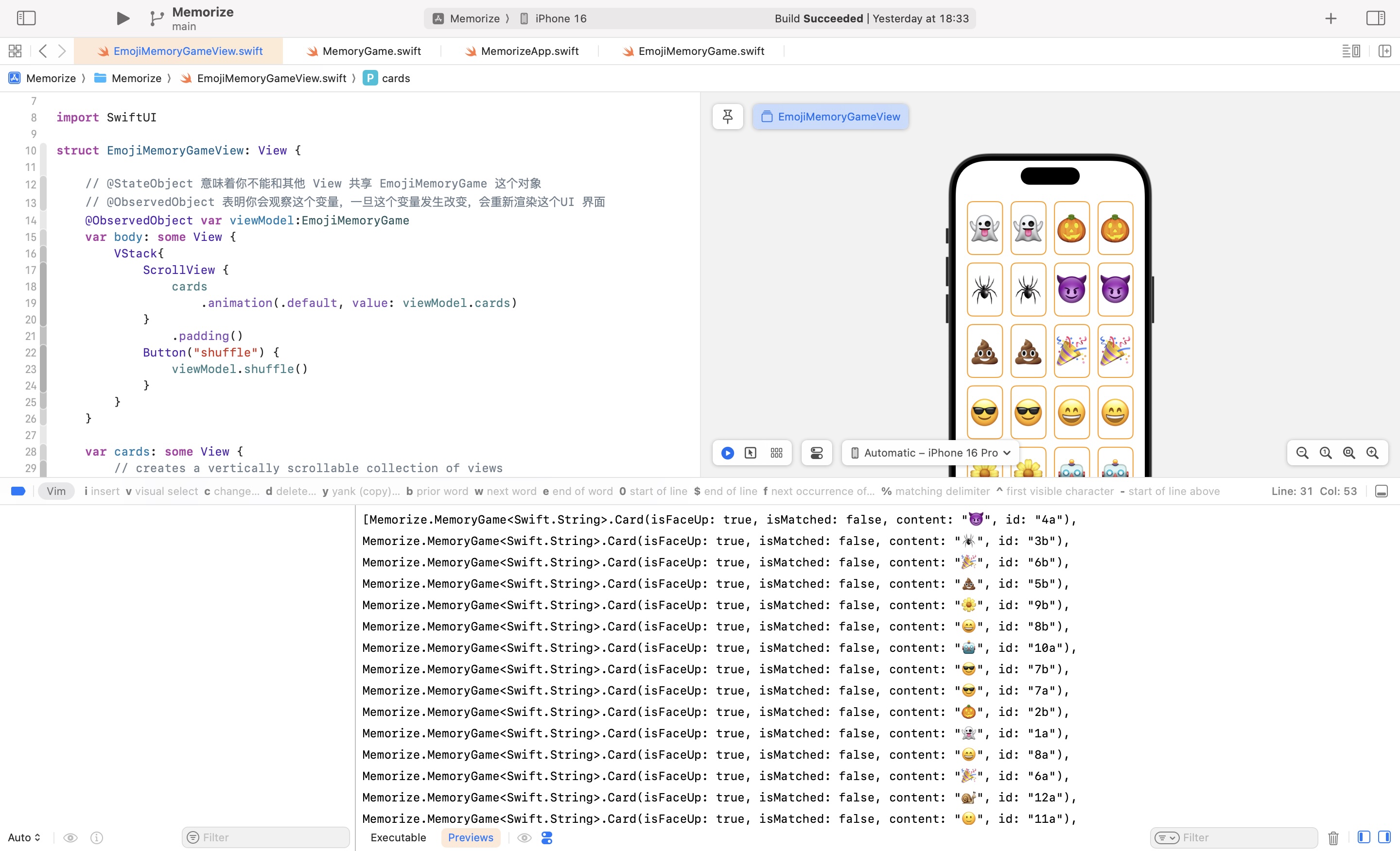 Stanford cs193p 05 | Protocol Enum Optional | Serein